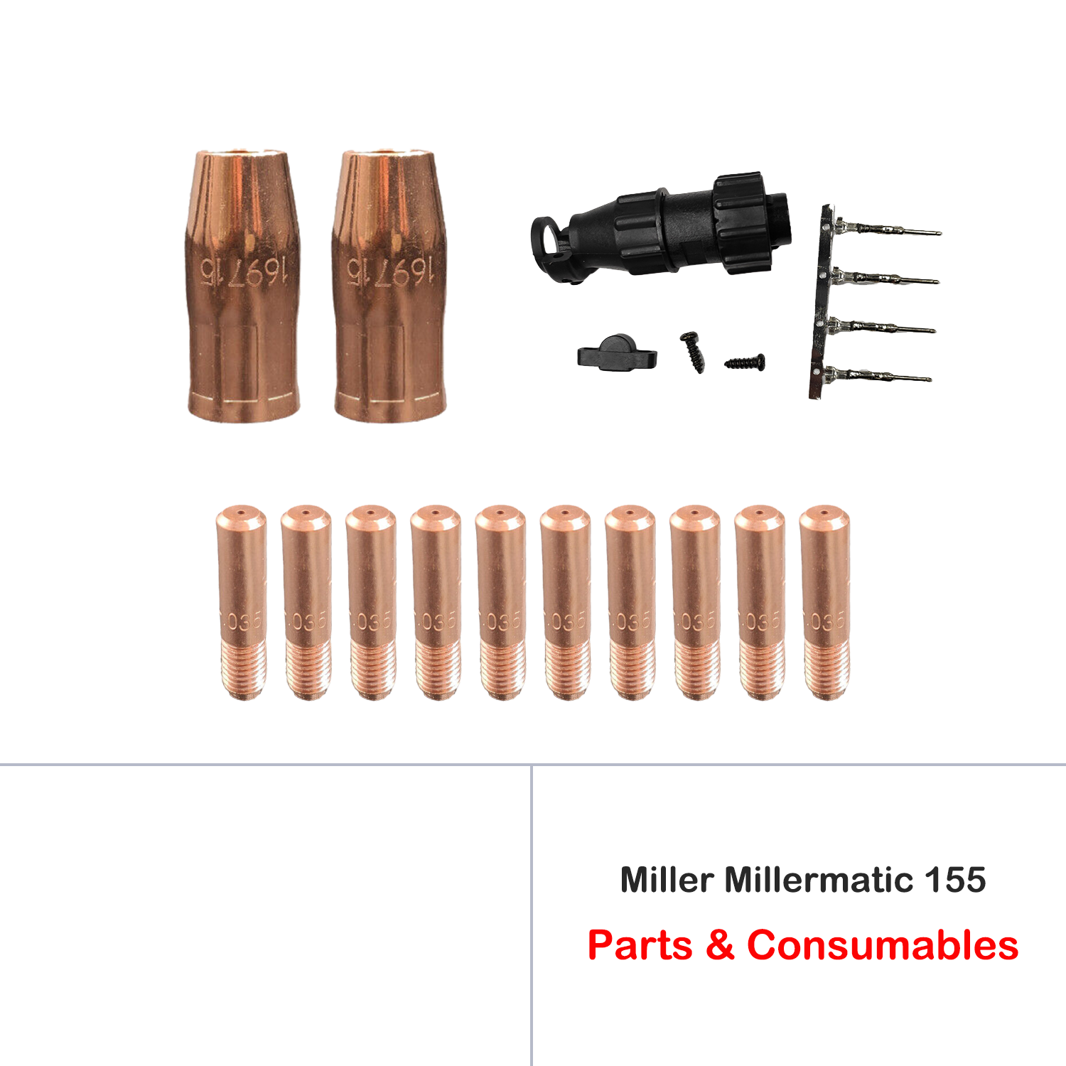 Miller Millermatic 155 MIG Welder Parts – Smart Weld