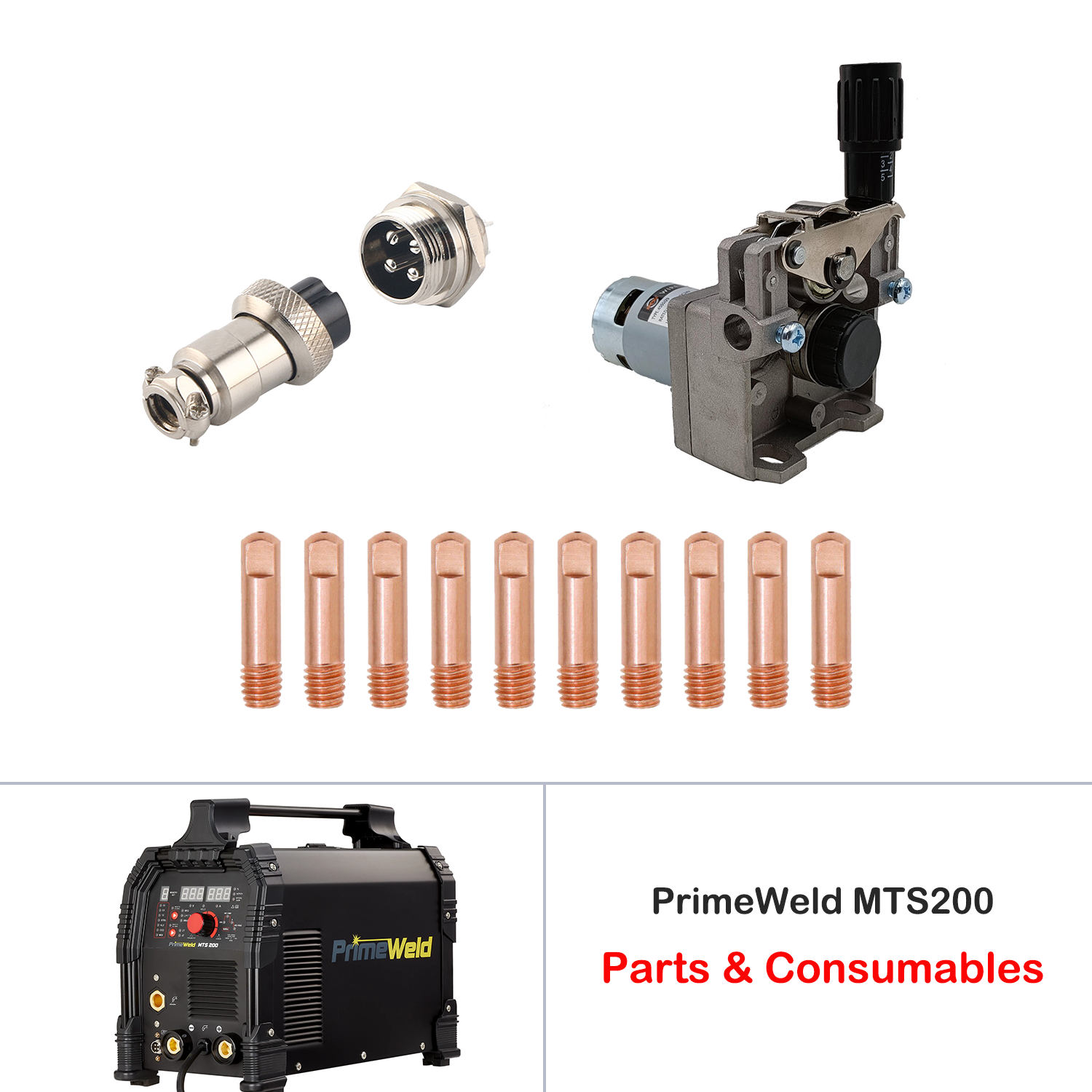 PrimeWeld MTS200 3-in-1 Welder Parts – Smart Weld