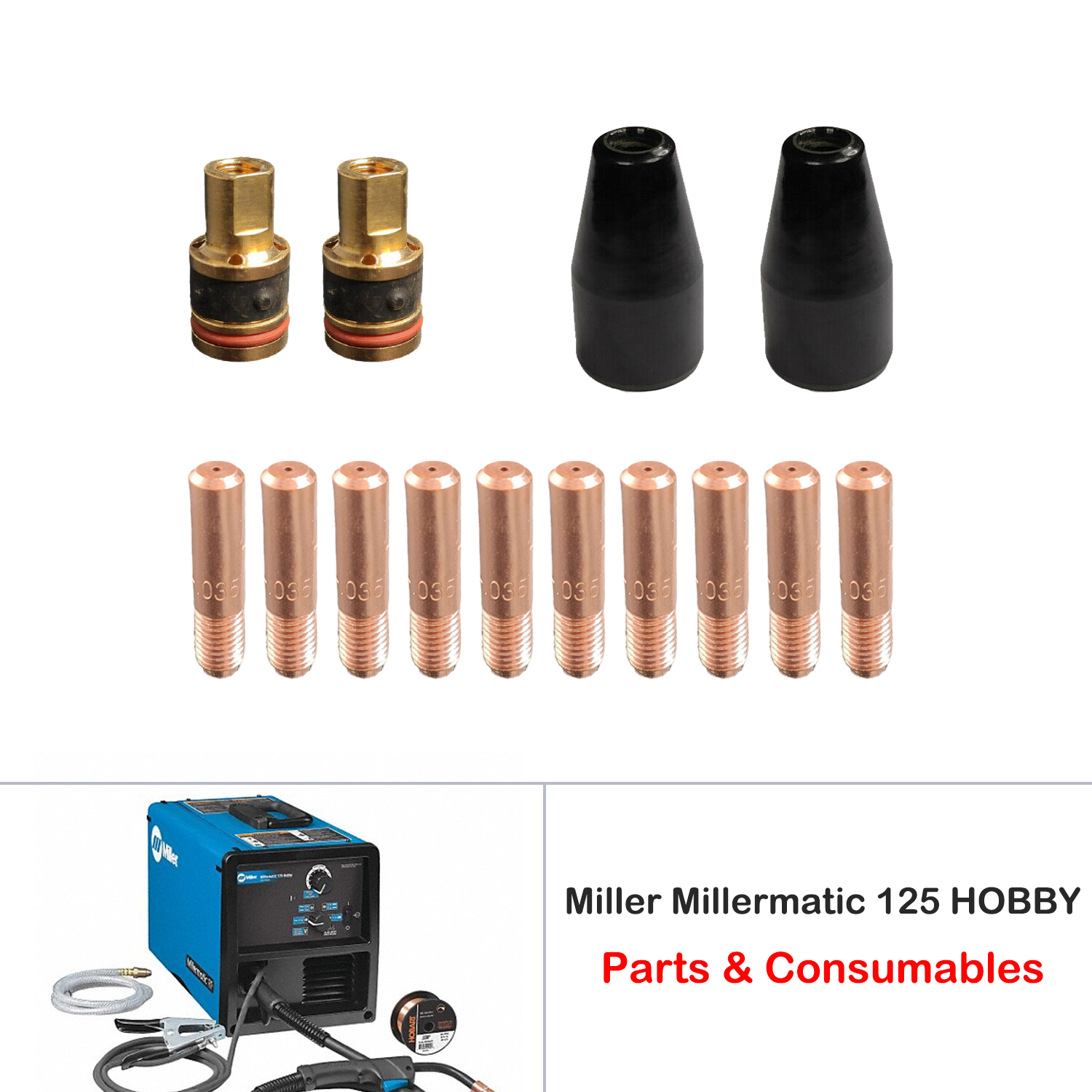 Miller Millermatic 125 HOBBY MIG Welder Parts – Smart Weld