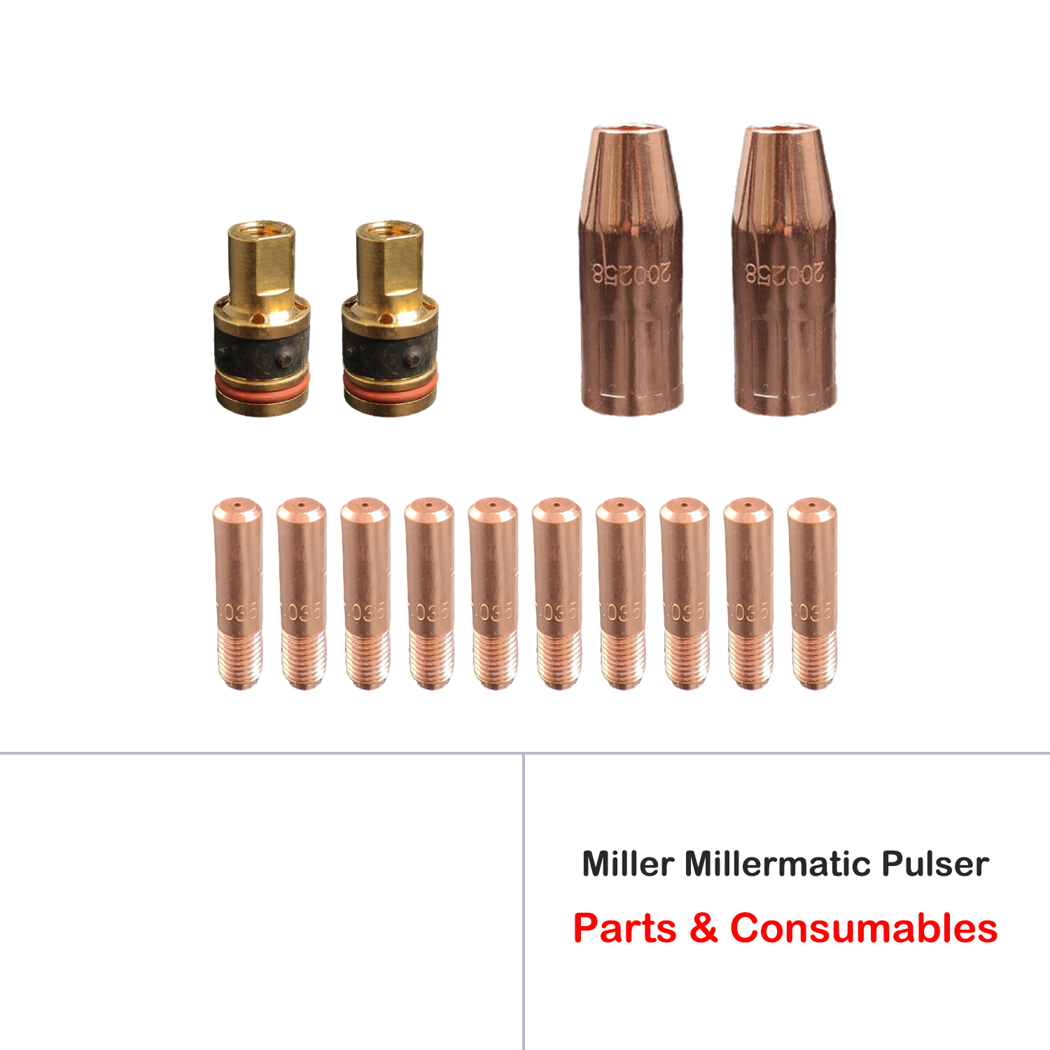Miller Millermatic Pulser MIG Welder Consumables and Parts – Smart Weld