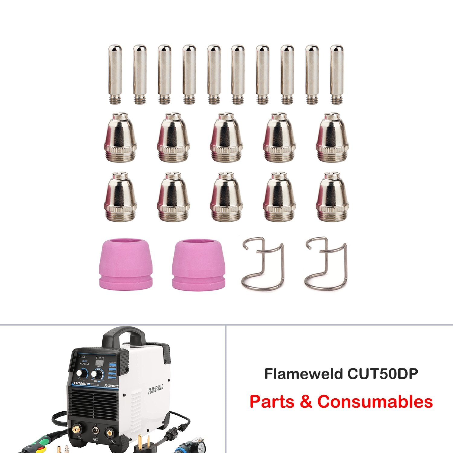 Flameweld CUT50DP Plasma Cutter Parts – Smart Weld