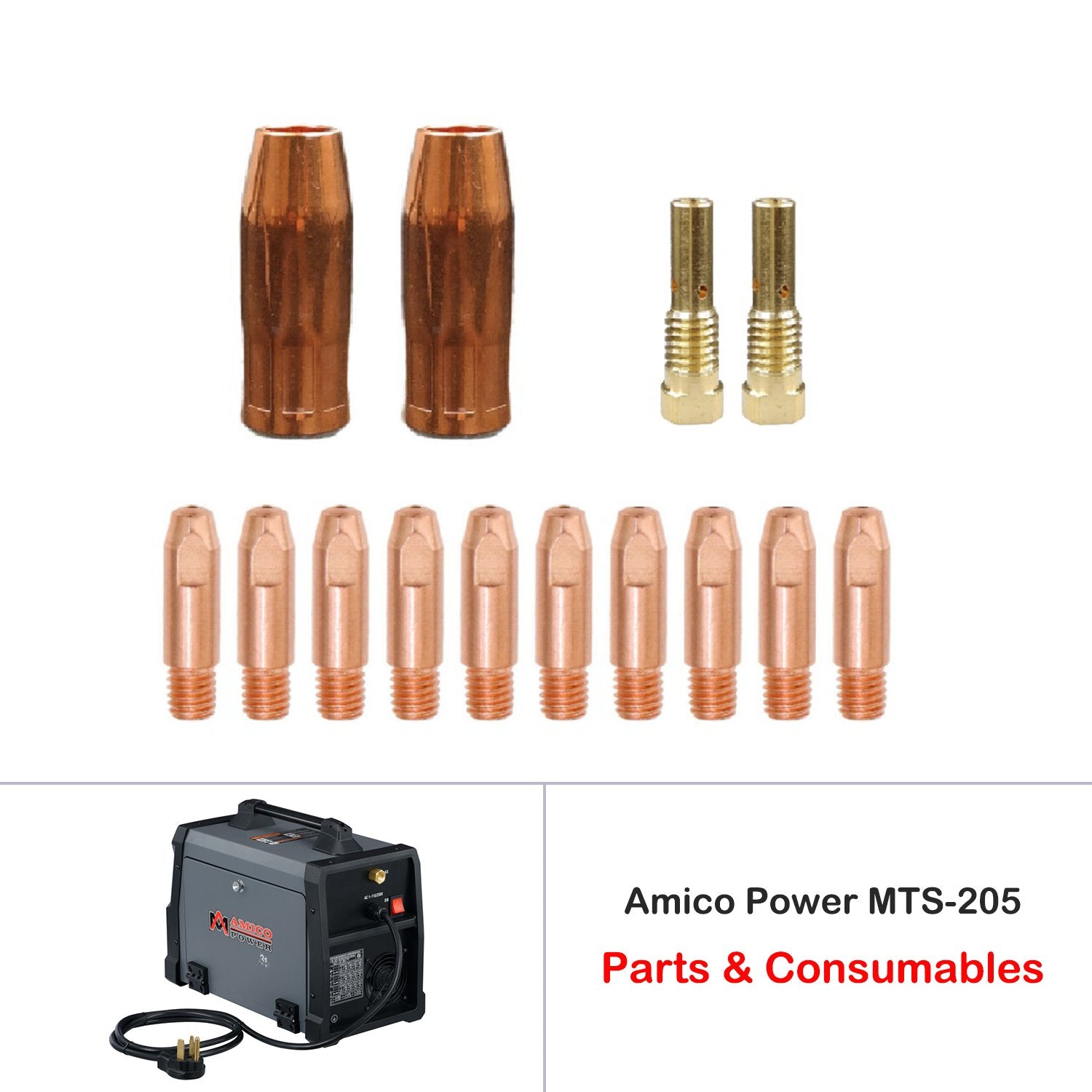 Amico MTS-205 3-IN-1 Welder Parts – Smart Weld