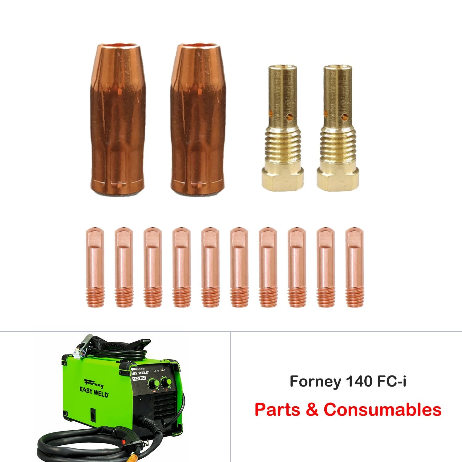 Forney 140 FC-i MIG Welder Parts – Smart Weld